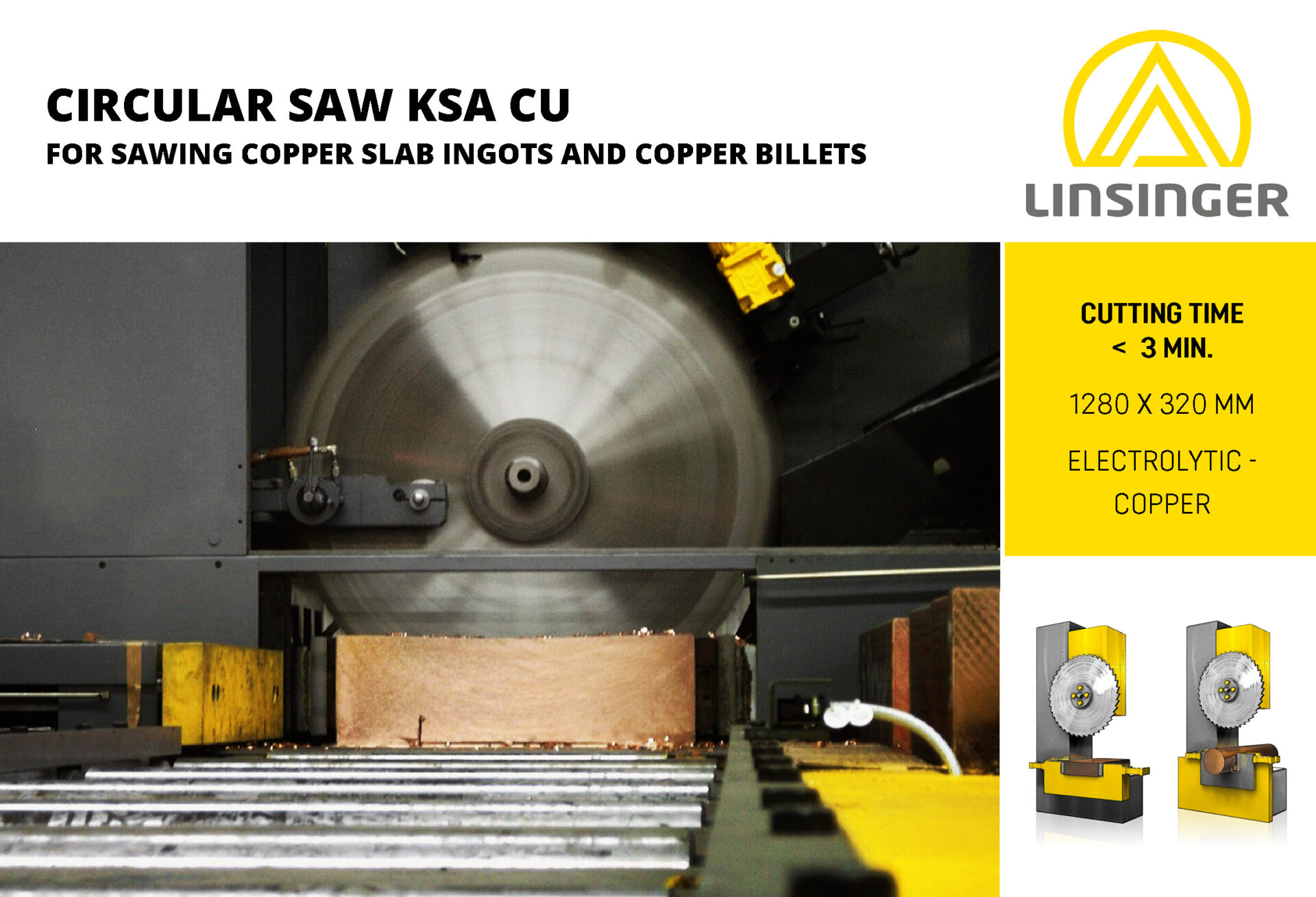 Linsinger Maschinenbau - LINSINGER Circular Saw KSA CU